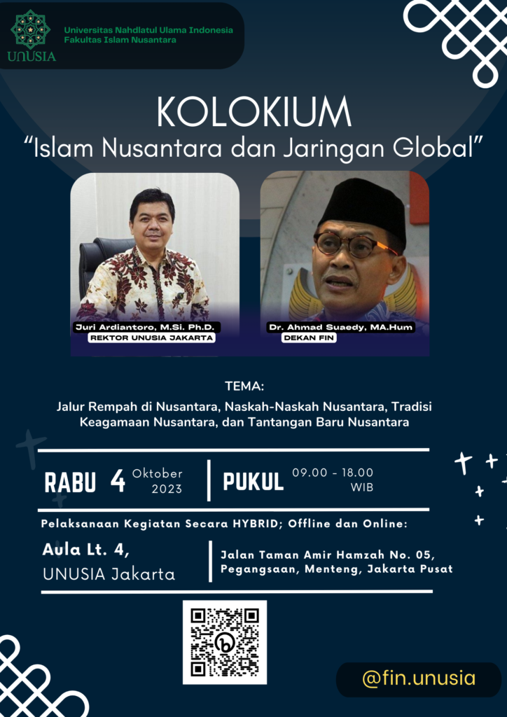 Kolokium "Islam Nusantara dan Jaringan Global" Mengungkap Kekayaan ...